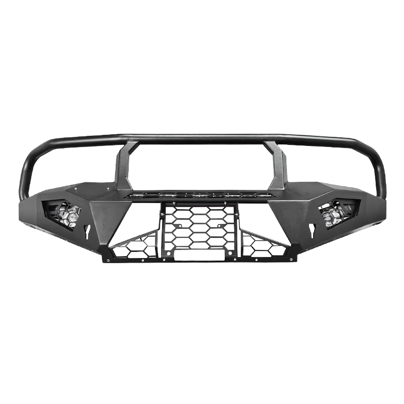 Off Road 4x4 Car Accessories Black Steel Front Bumper Bull Bar For ...
