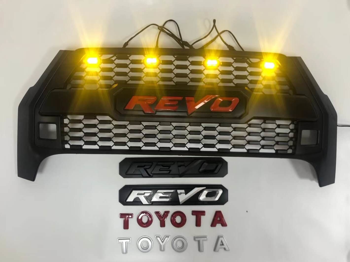 Toyota Hilux Rocco Revo 2020 2021 Plastic Front Grill